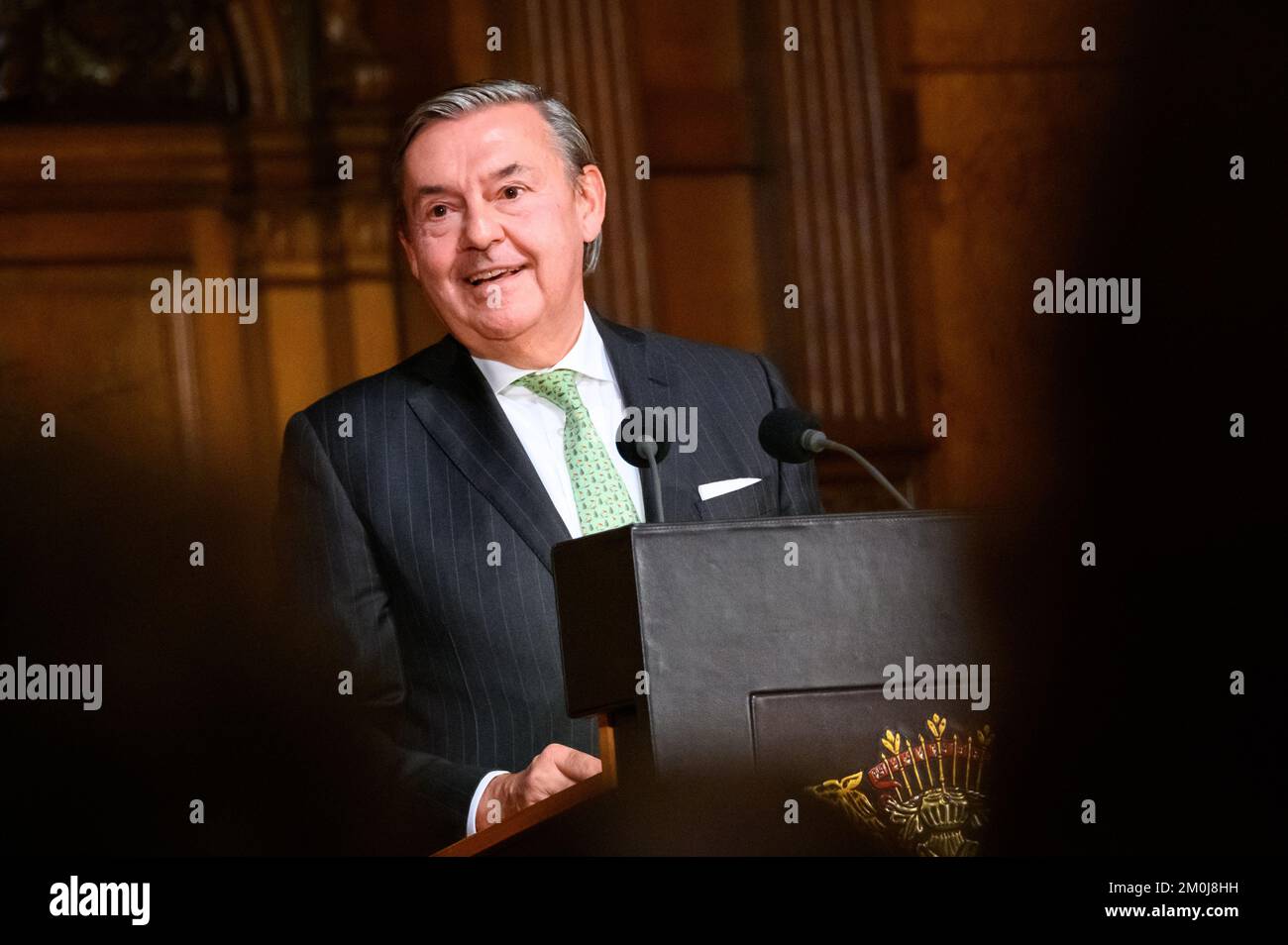 Hamburg, Germany. 06th Dec, 2022. Michael Behrendt, President of the ...