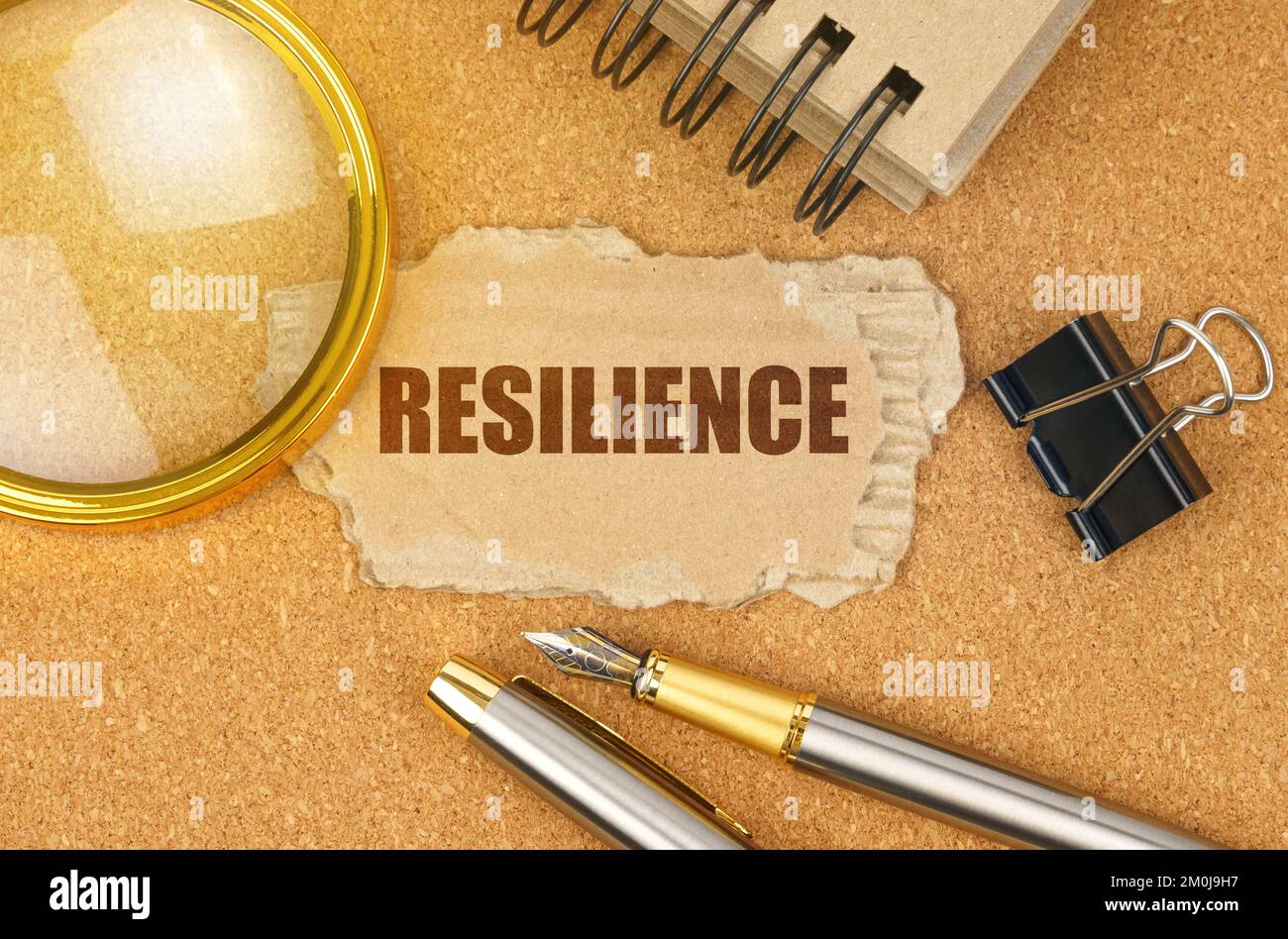 Business and finance concept. On the table are office items and a ...