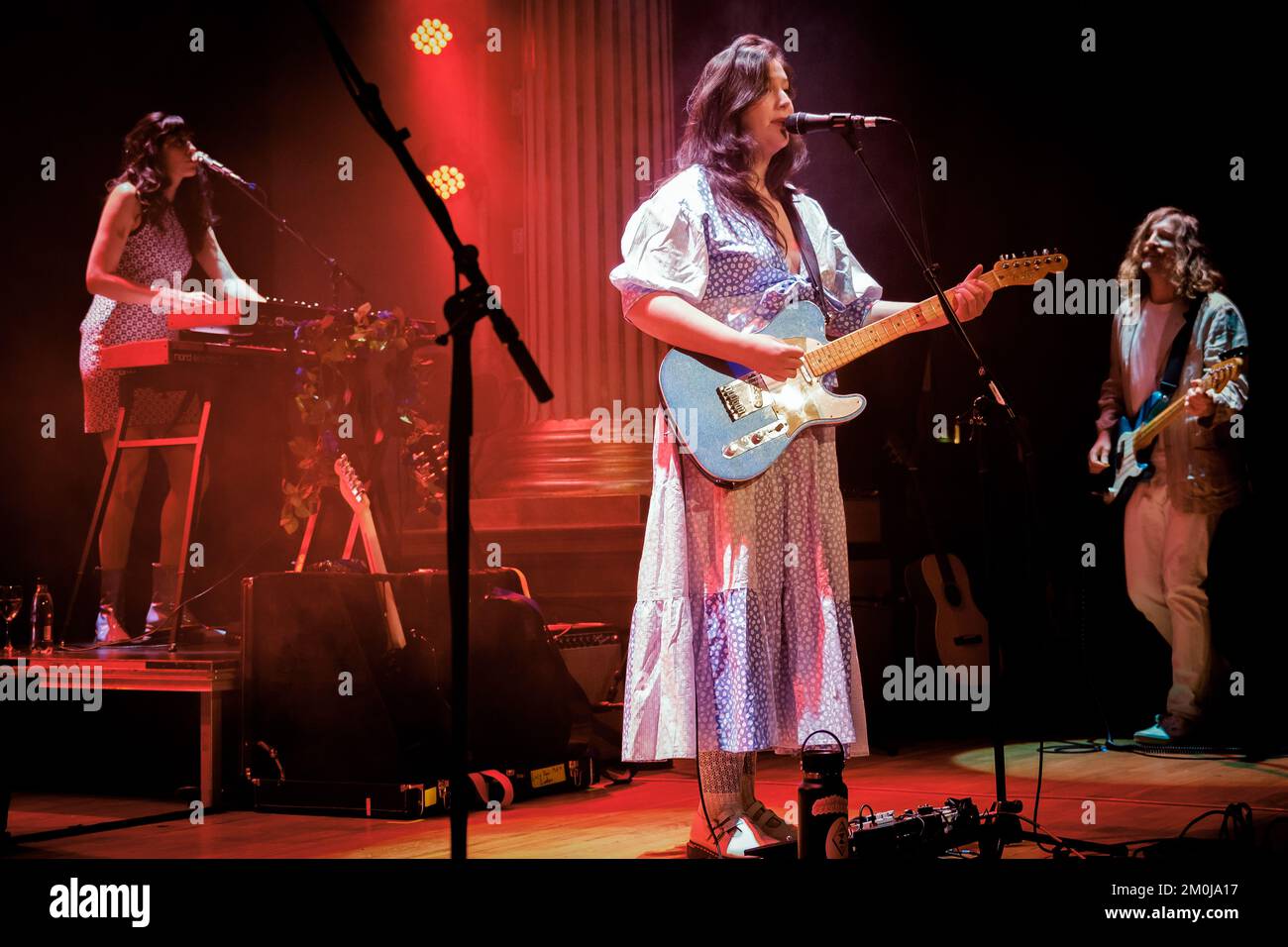 Lucy Dacus live in concert - Jacob Blizard (guitar), Sarah Goldstone ...