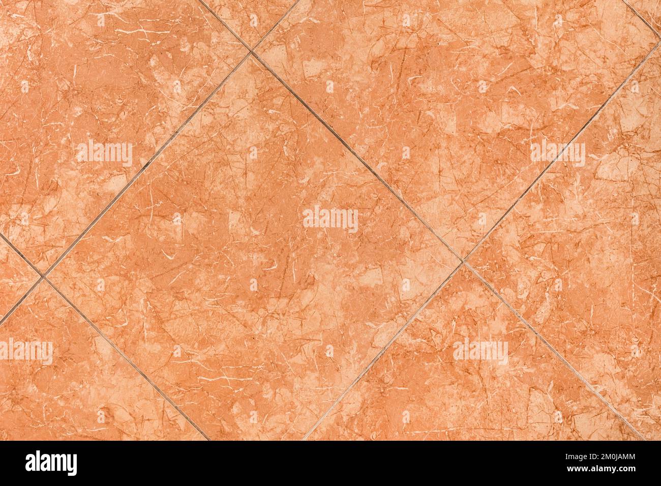 Orange brown ceramic floor tiles with abstract texture background pattern, top view Stock Photo ...