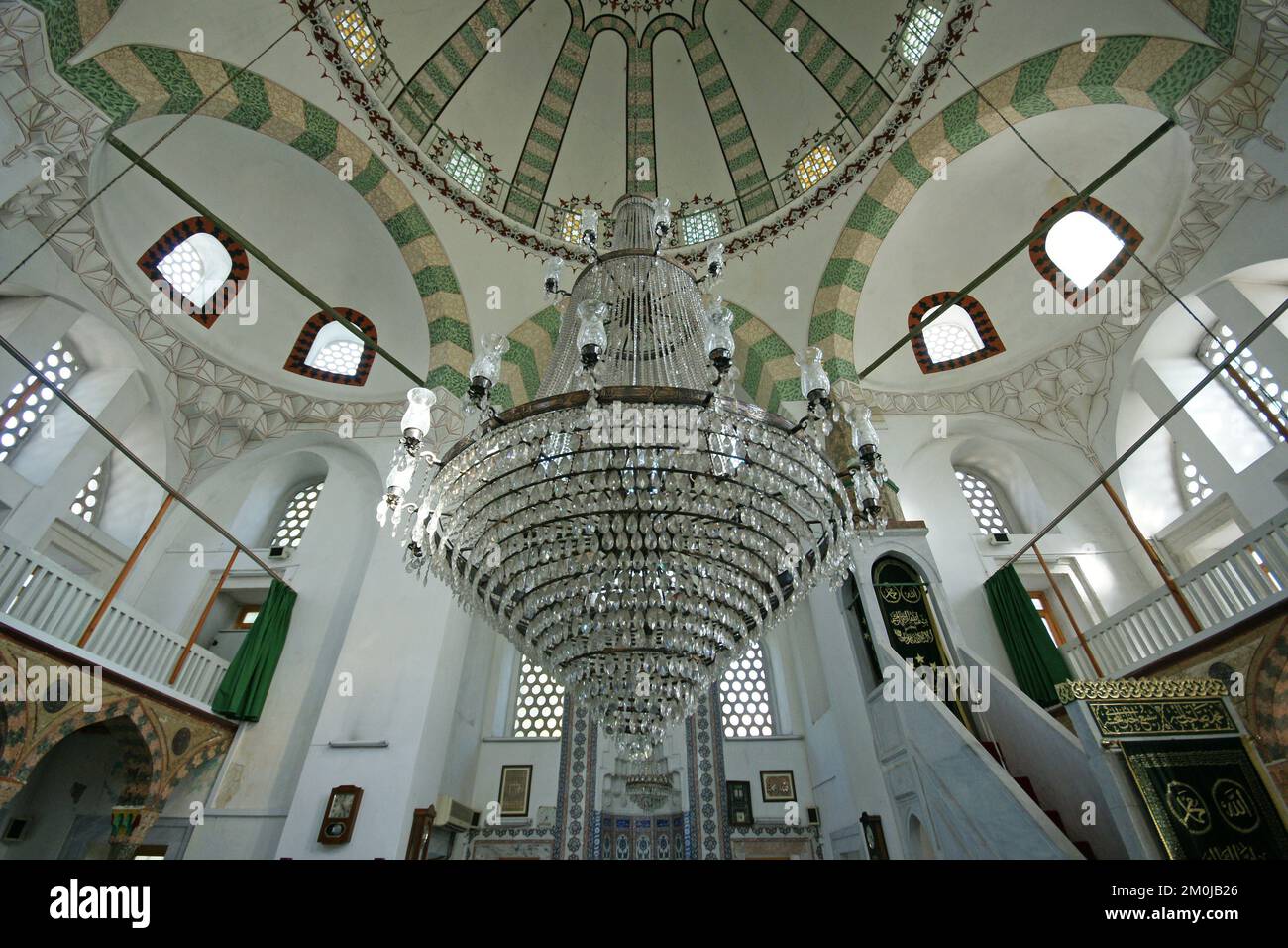 Located in Istanbul, Turkey, Kazasker Ivaz Efendi Mosque was built in ...