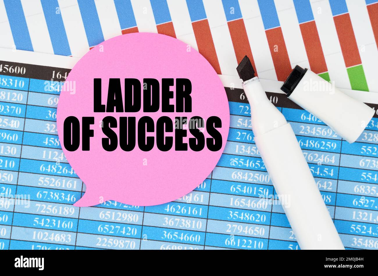 Business and economics concept. On financial statements and charts ...