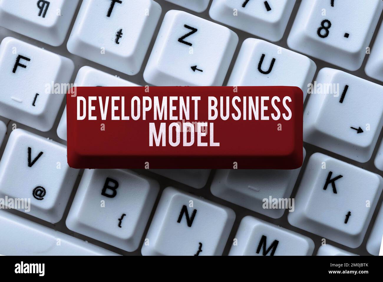 Writing Displaying Text Development Business Model Conceptual Photo Rationale Of How An