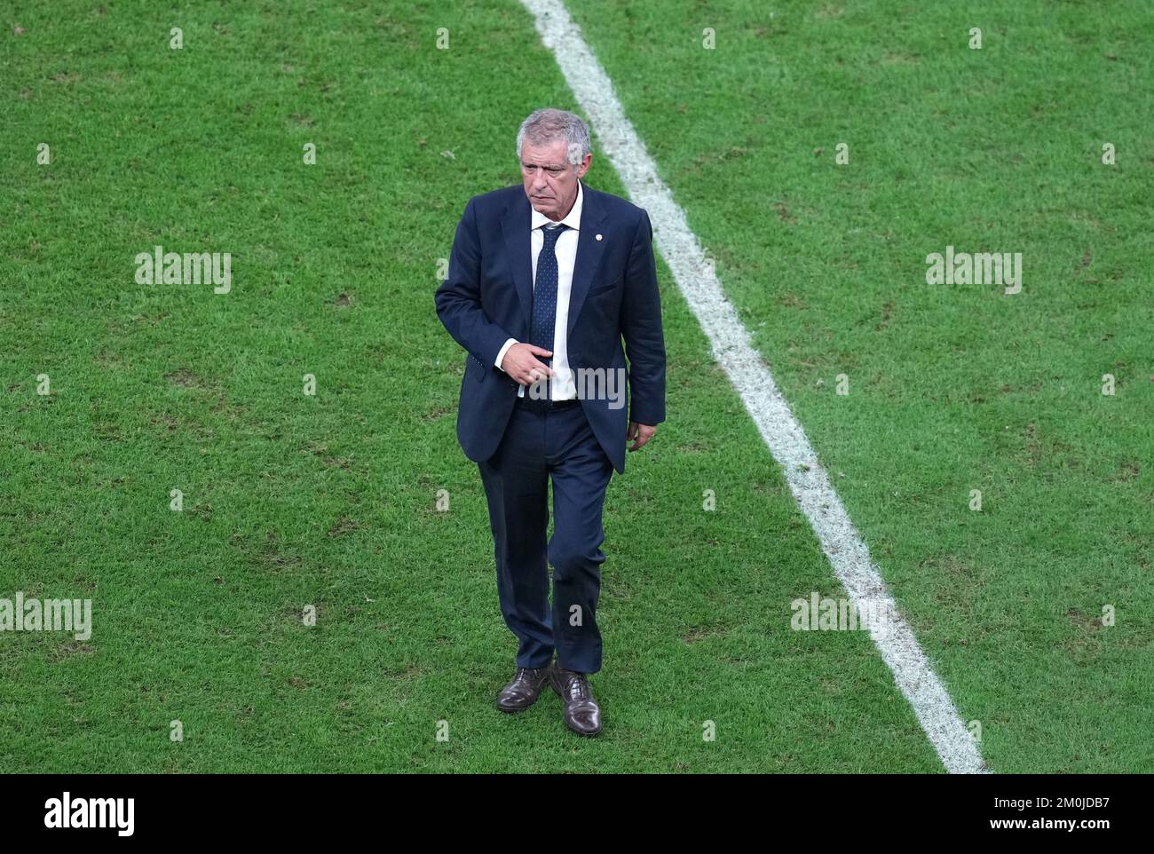 Portugal manager Fernando Santos reacts after the FIFA World Cup Round ...