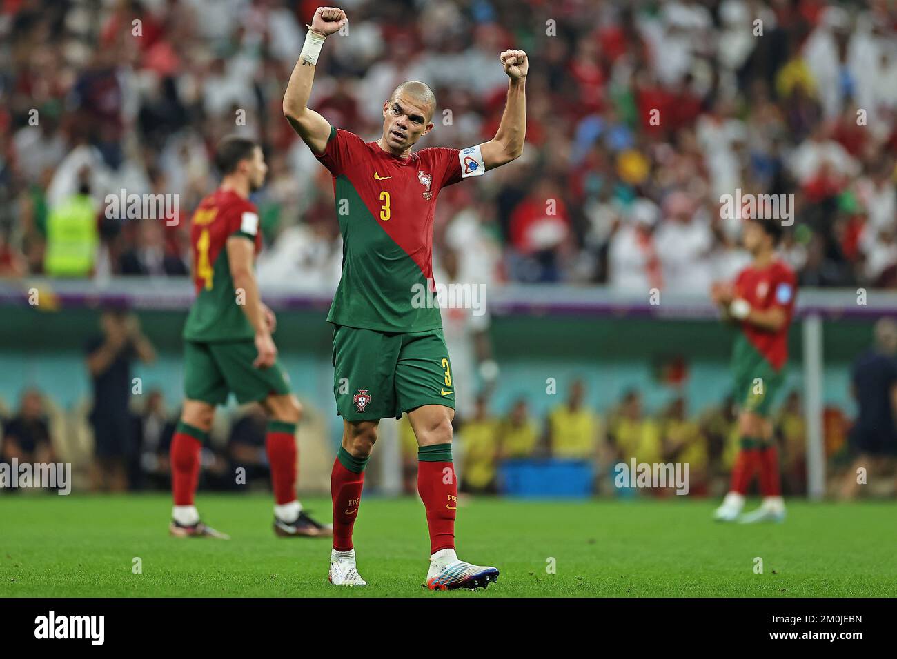 Pepe de Portugal during the FIFA World Cup Qatar 2022 match, Round of ...