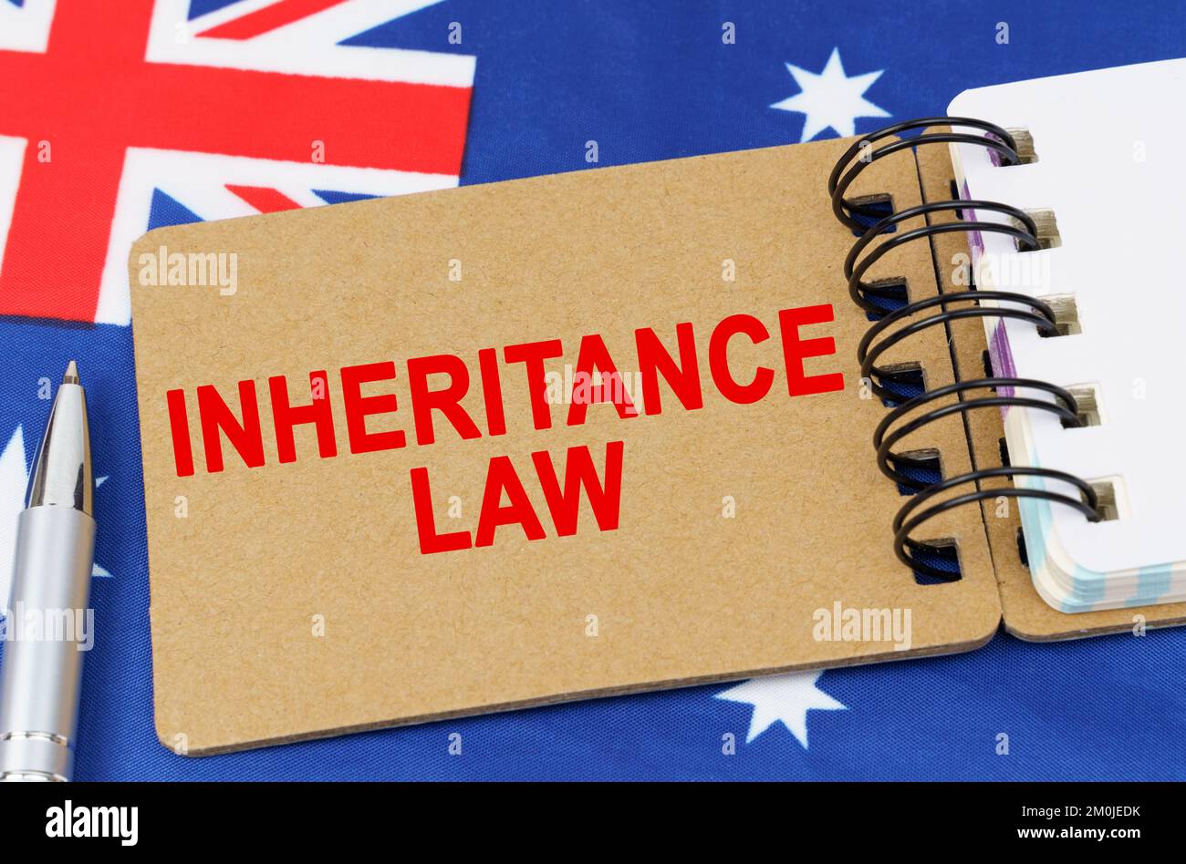 Law and justice concept. Against the background of the flag of ...