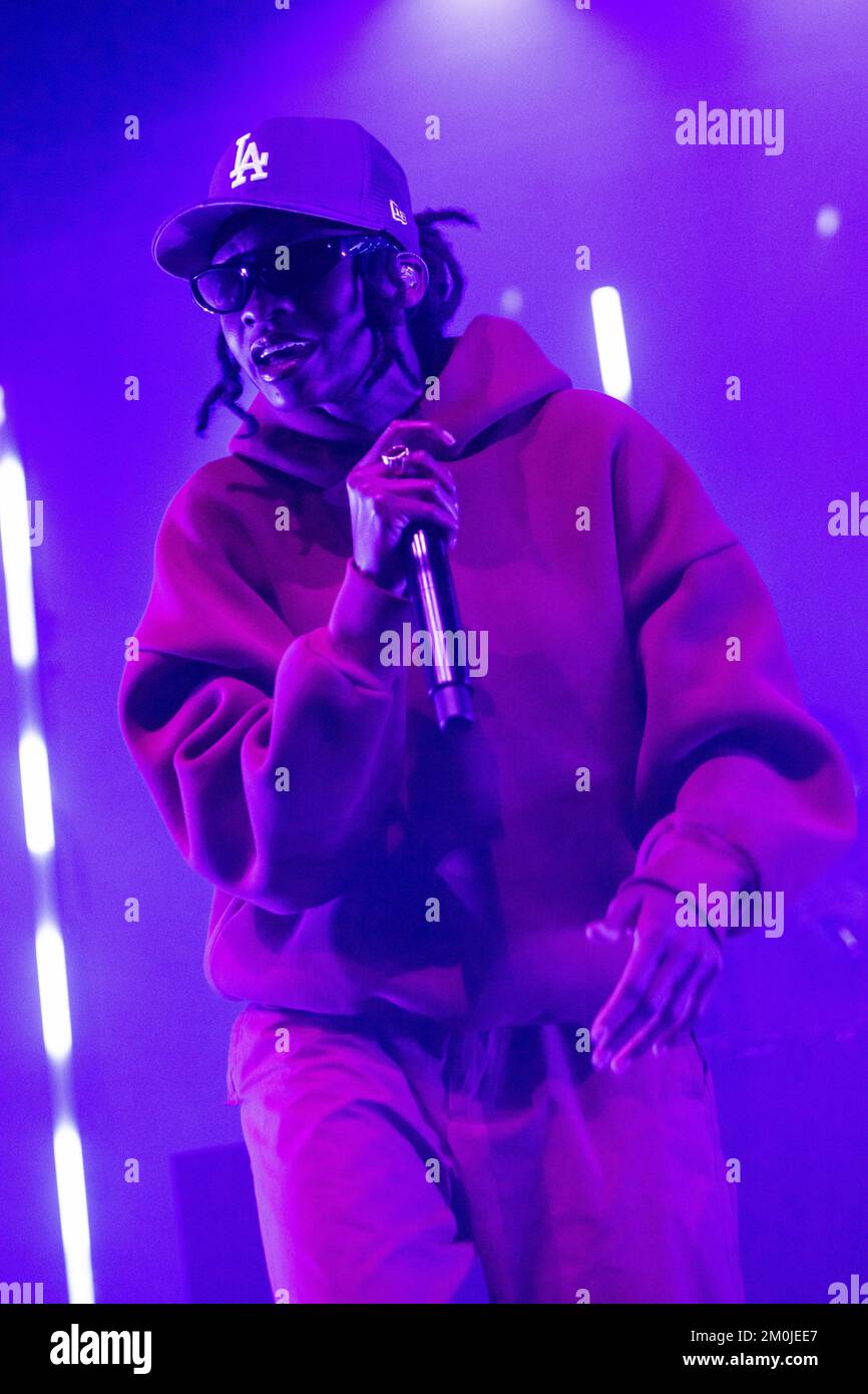 Milan Italy. 05 December 2022. The British rapper singer and actress ...