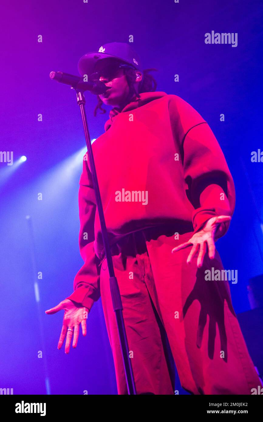 Milan Italy. 05 December 2022. The British rapper singer and actress ...