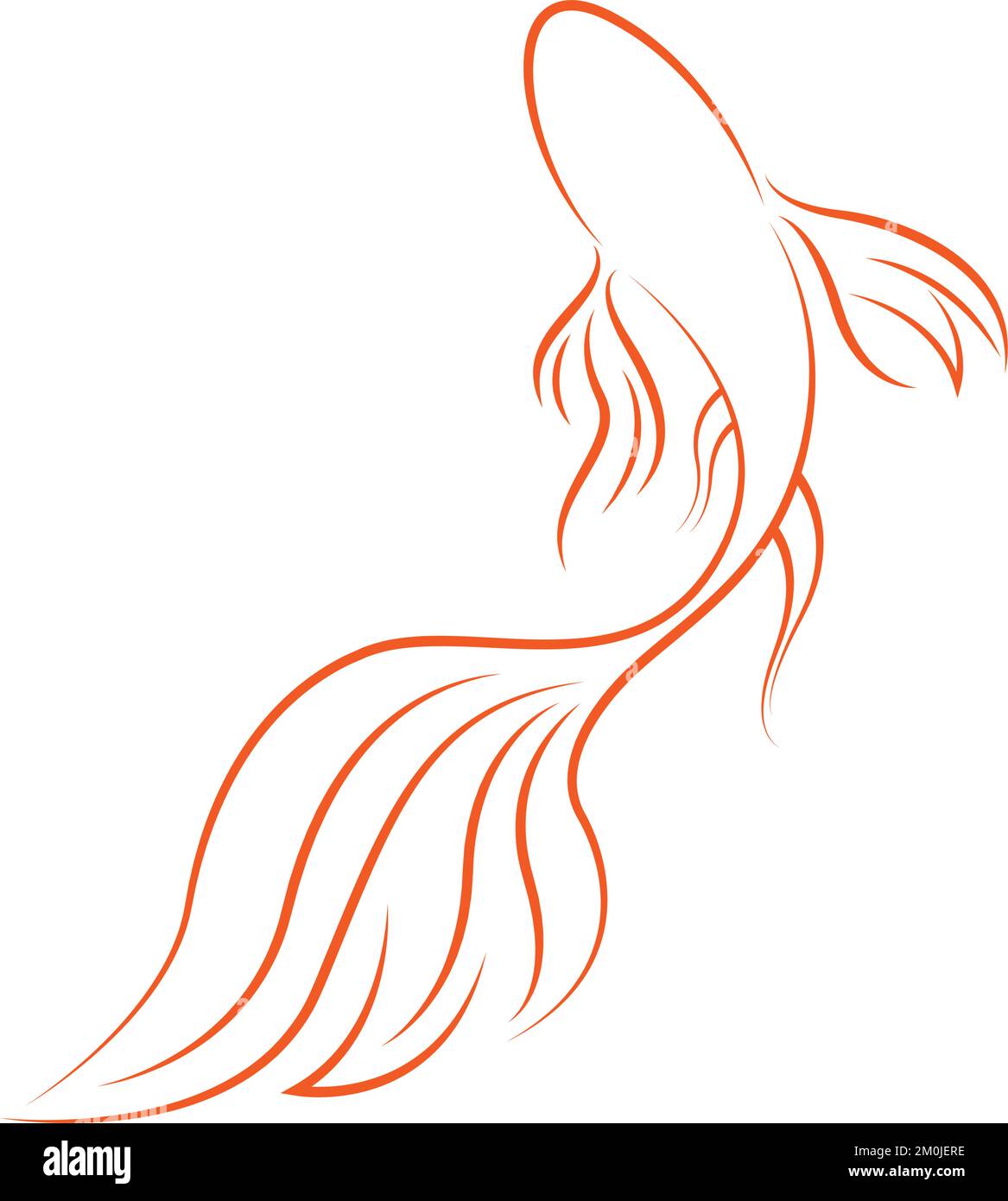 Goldfish icon logo design illustration Stock Vector Image & Art - Alamy