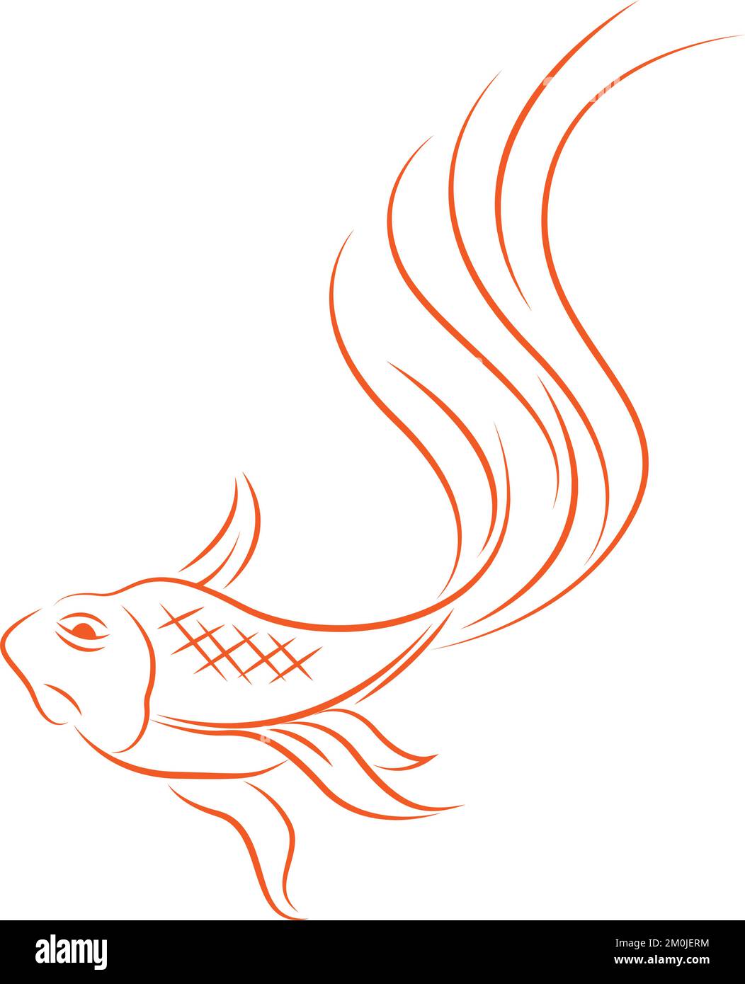 Goldfish icon logo design illustration Stock Vector Image & Art - Alamy