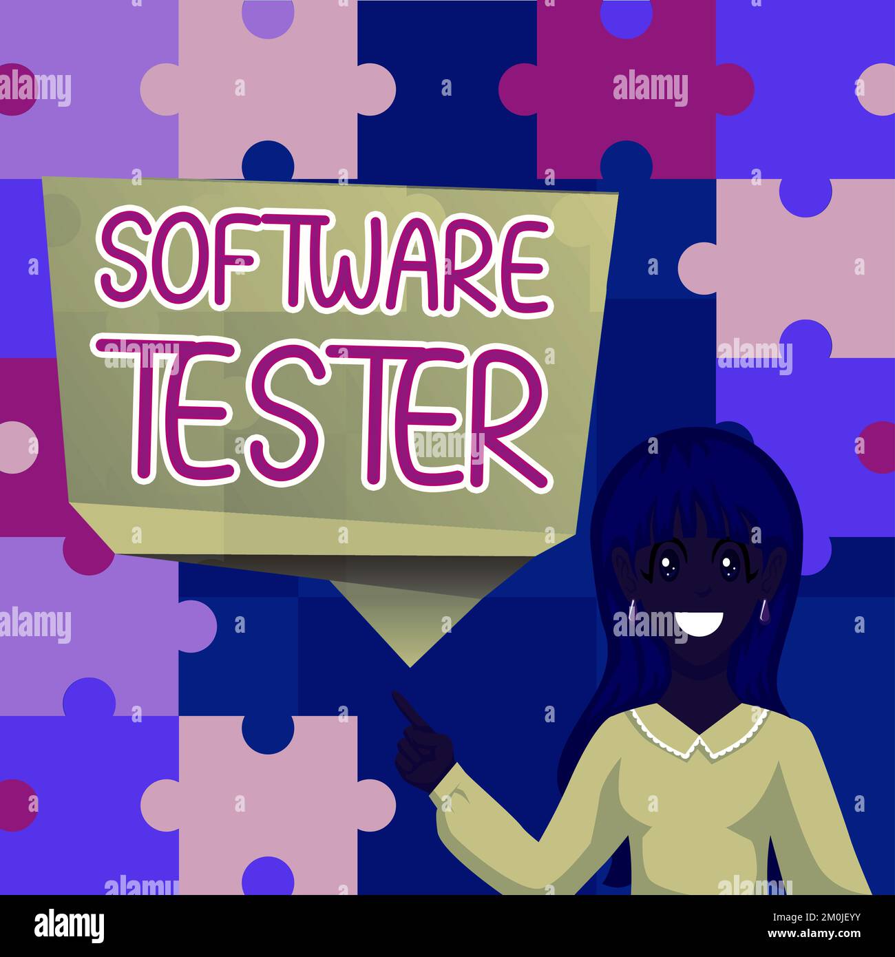 Inspiration showing sign Software Tester. Business concept implemented ...