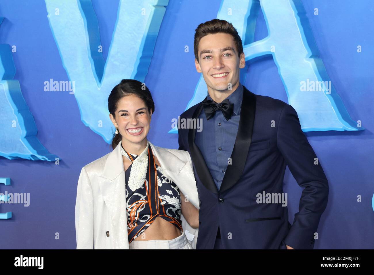 Carmen Montero and George Russell, Avatar: The Way of Water - World ...