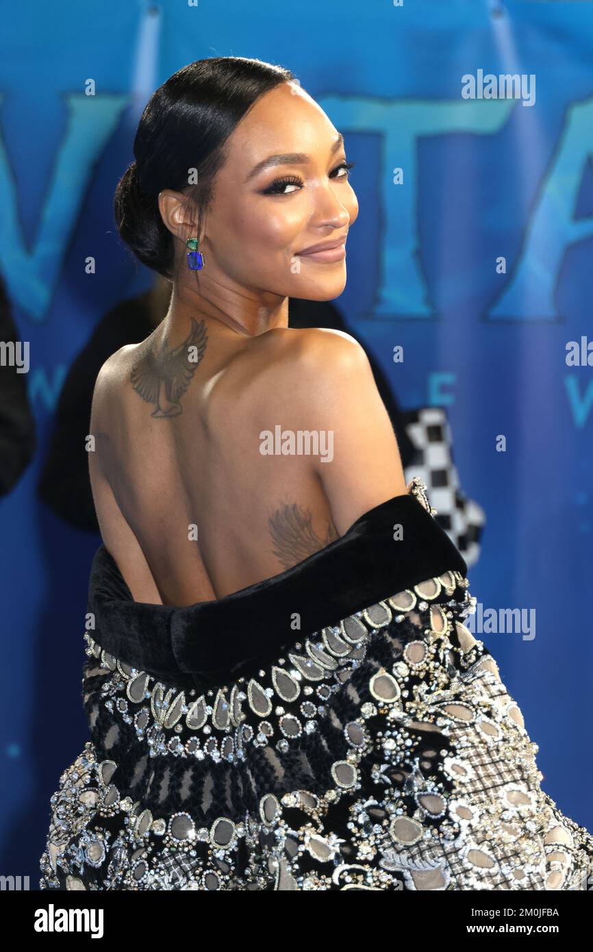 Jourdan Dunn, Avatar: The Way of Water - World Premiere, Leicester ...