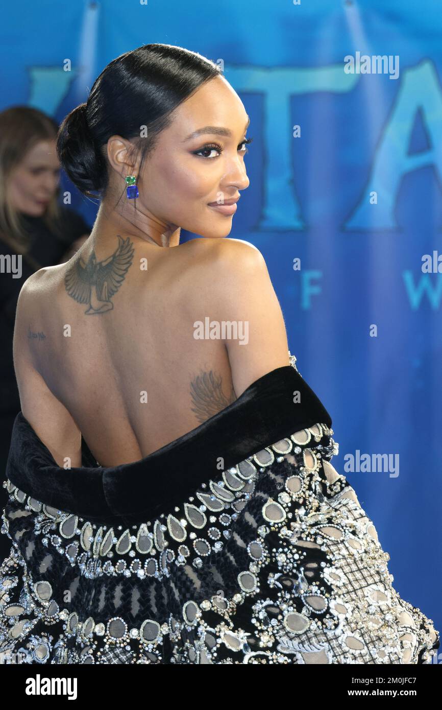 Jourdan Dunn, Avatar: The Way of Water - World Premiere, Leicester ...