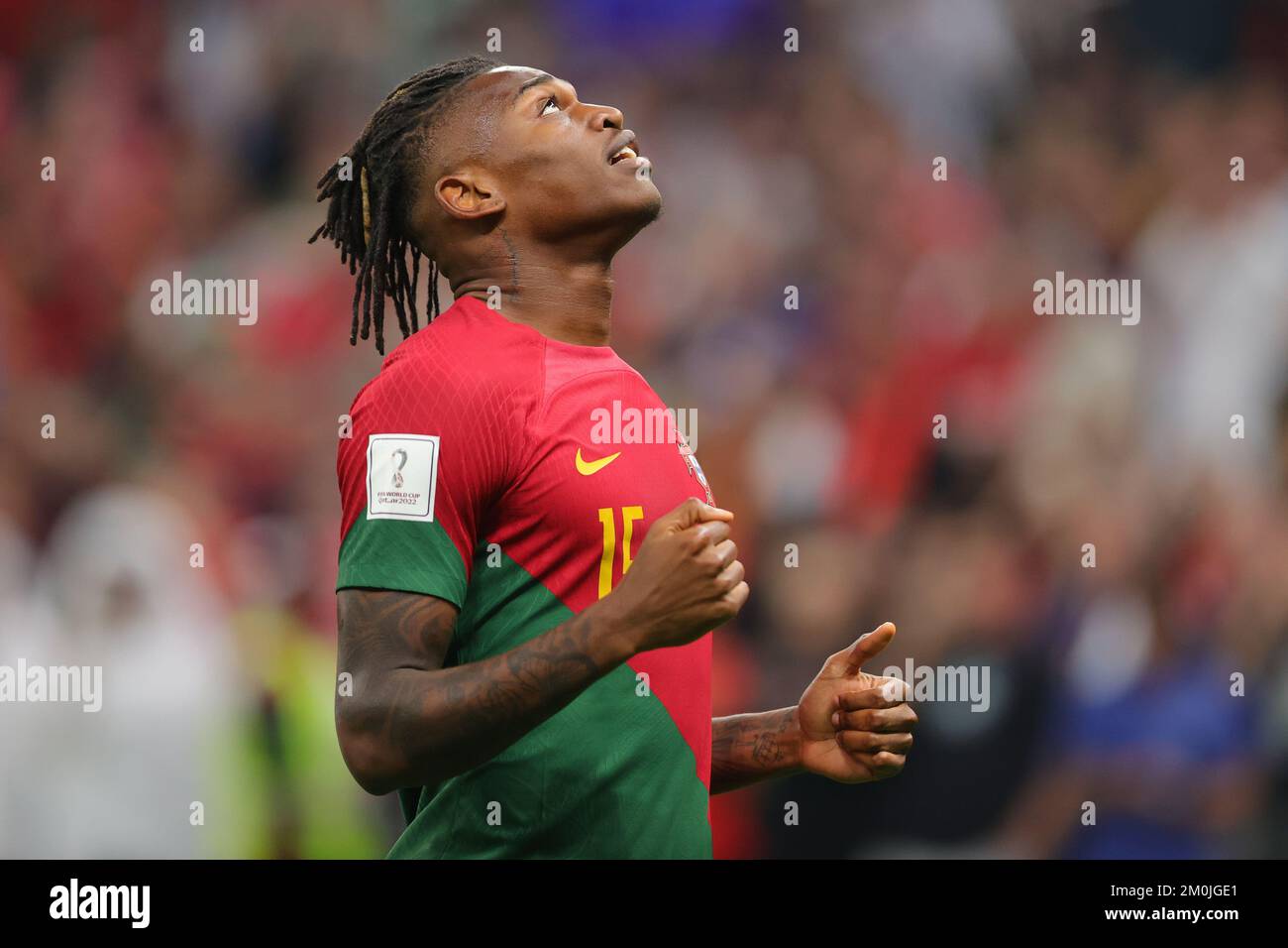 Lusail, Qatar. 06th Dec, 2022. Rafael Leto of Portugal celebrates ...