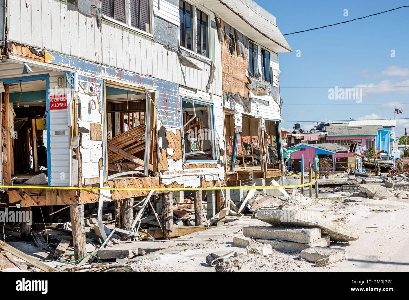 Hurricane ian fort myers beach hi-res stock photography and images - Alamy