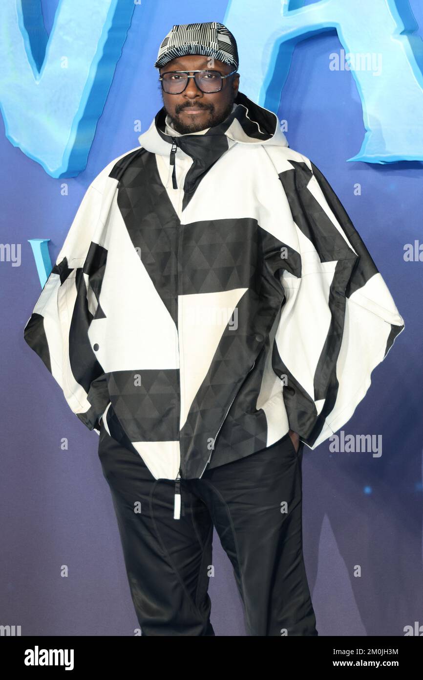 will.i.am, Avatar: The Way of Water - World Premiere, Leicester Square ...
