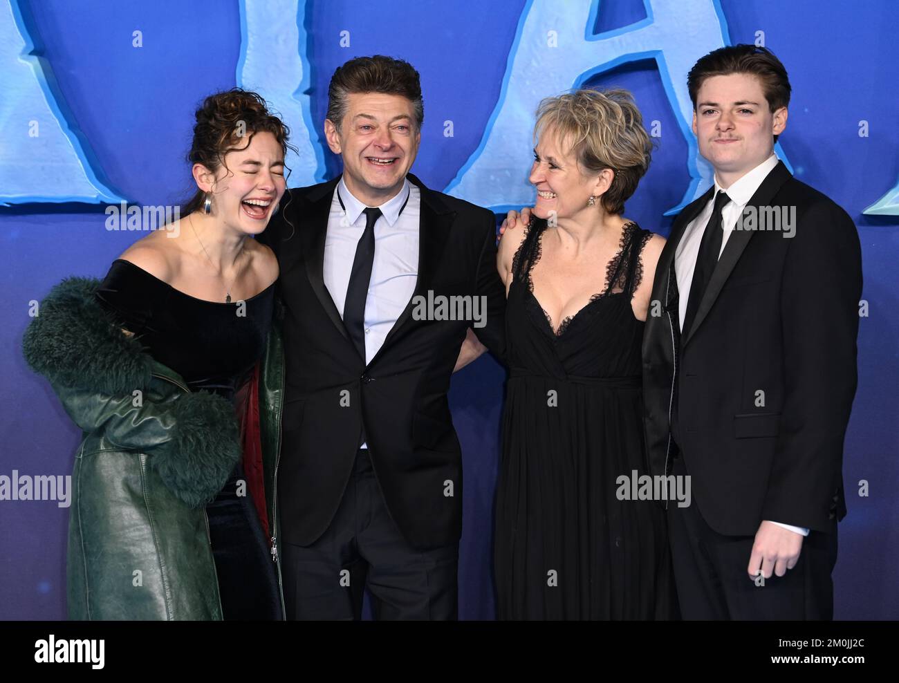 December 6th, 2022, London, UK. Lorraine Ashbourne, Andy Serkis, Ruby ...