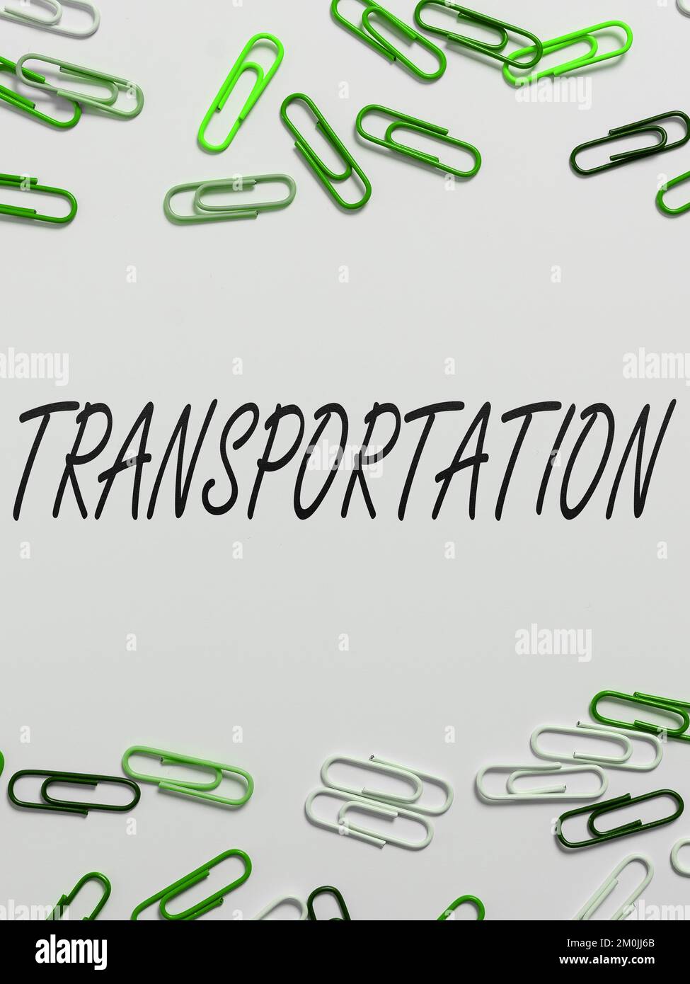 Conceptual caption Transportation. Conceptual photo Means of ...