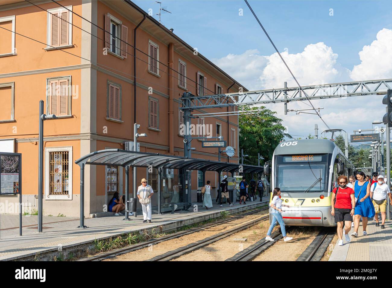 teb station, albino, italy Stock Photo - Alamy