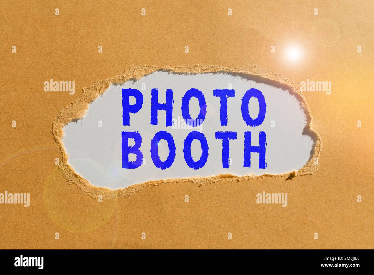 Inspiration showing sign Photo Booth. Word for form of photo sharing ...
