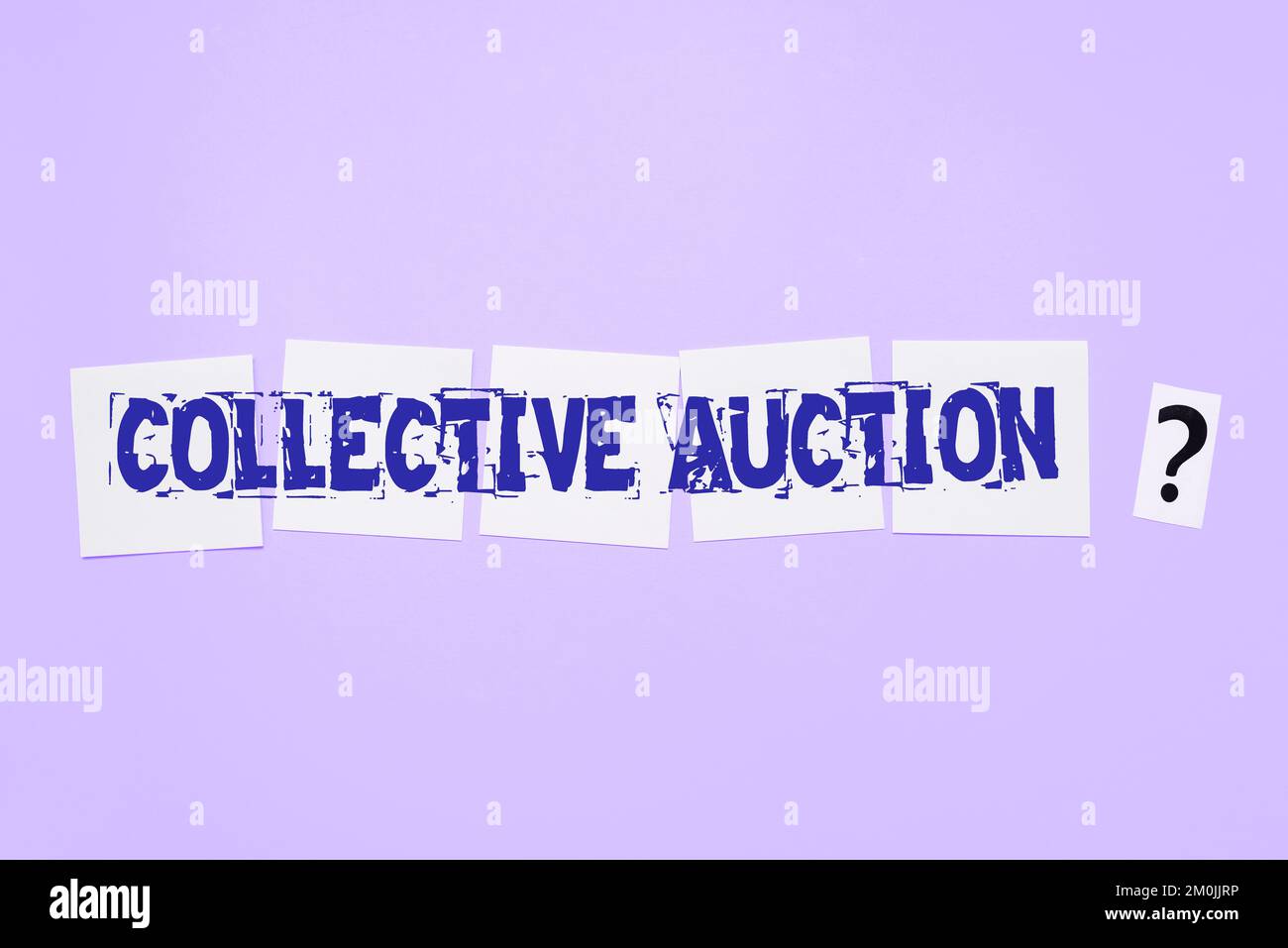 Text showing inspiration Collective Auction. Business idea Gathering ...