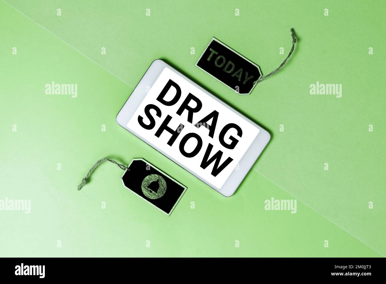 Conceptual display Drag Show. Business concept competitive event where ...