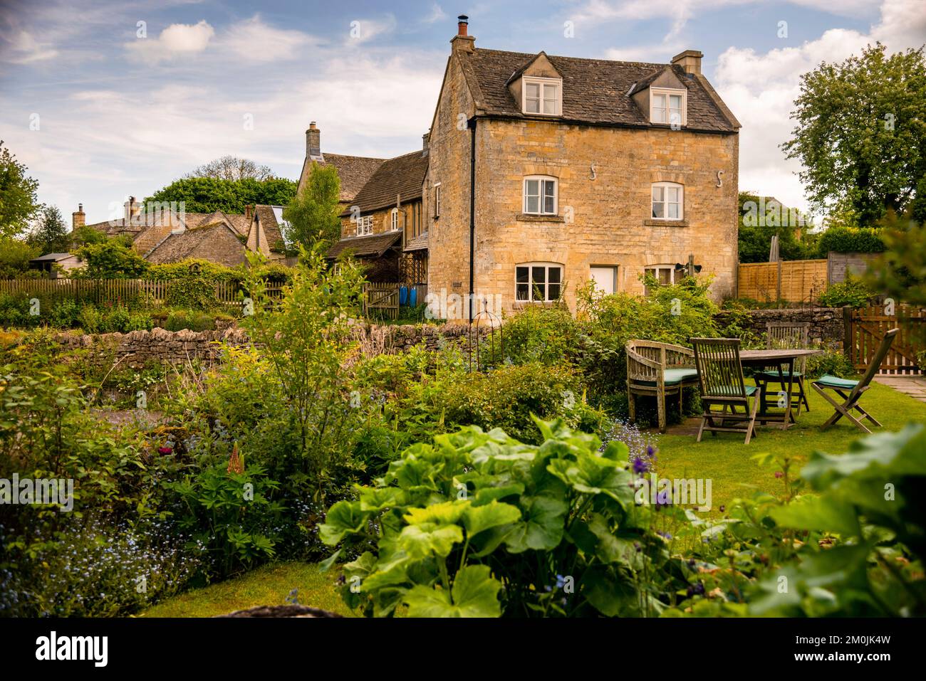 Cotswolds town of Guiting Power, England Stock Photo - Alamy