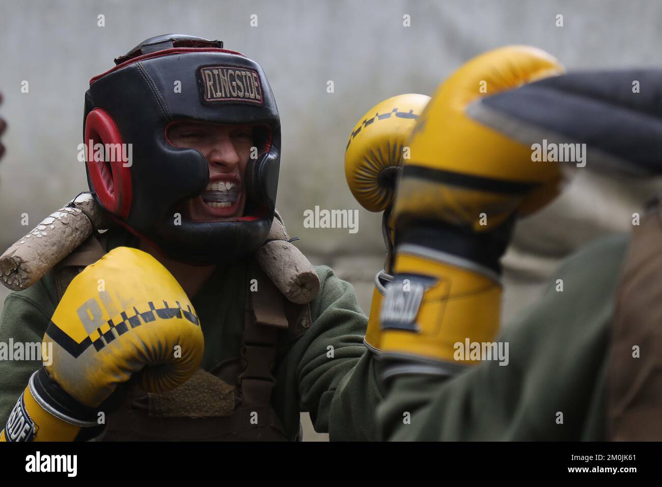 Parris Island, South Carolina, USA. 22nd Nov, 2022. Recruits with Hotel ...