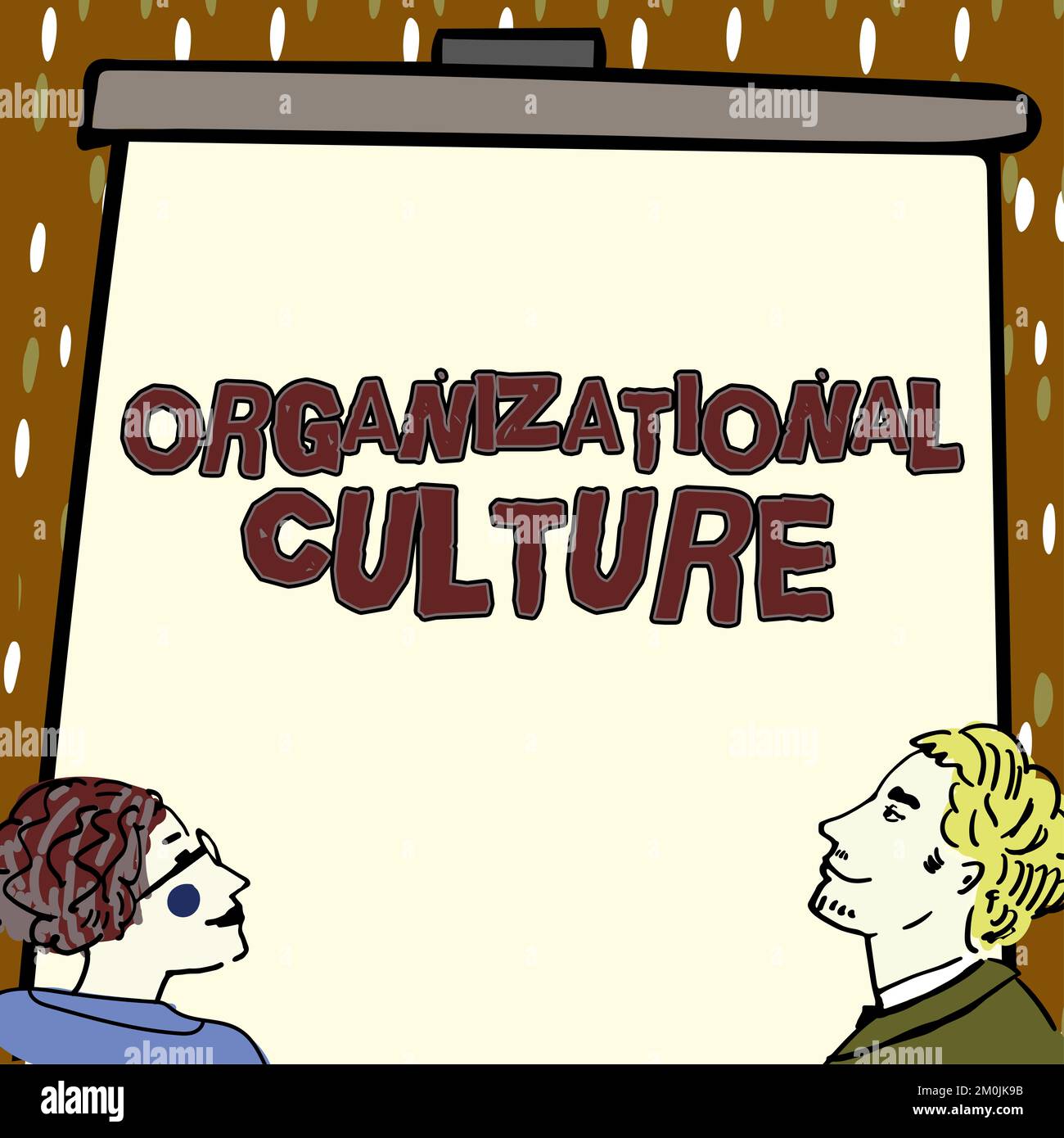 Text sign showing Organizational Culture. Word Written on the study of ...