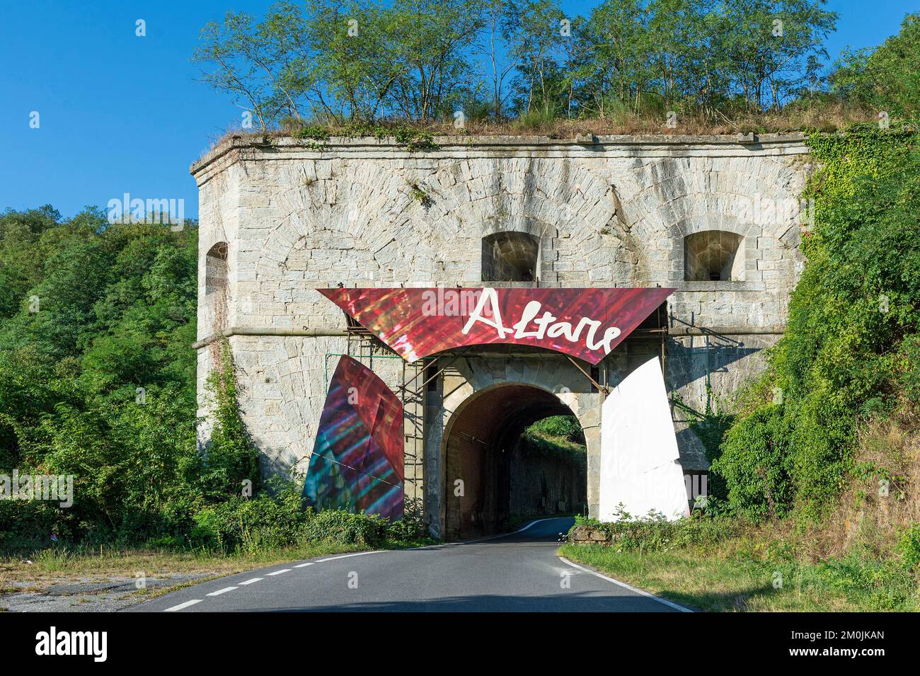 fort of altare, altare, italy Stock Photo - Alamy