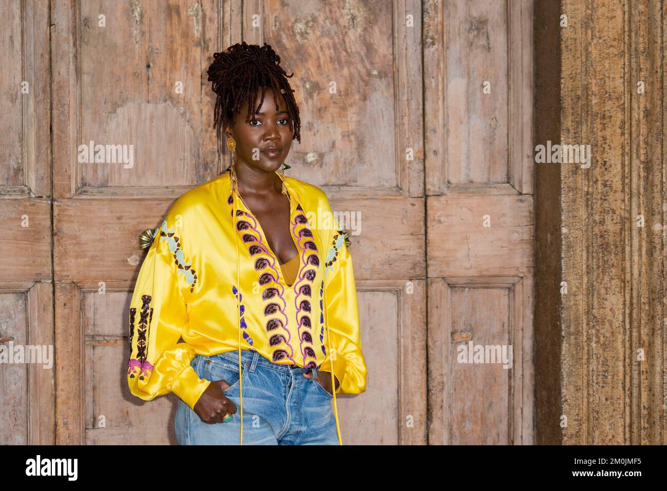 Rome, Italy. 05th Dec, 2022. The French director, Alice Diop attends ...
