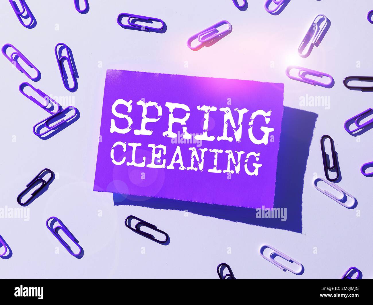 Text sign showing Spring Cleaning. Business idea practice of thoroughly ...