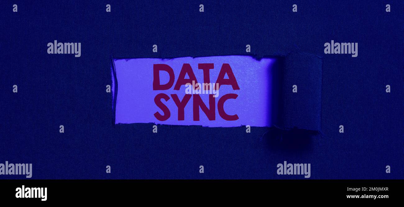 Conceptual caption Data Sync. Concept meaning data that is continuously generated by different ...