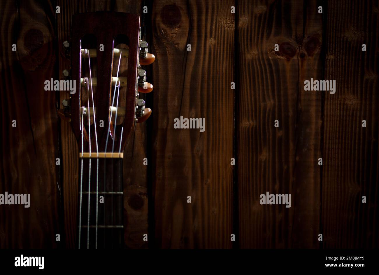 Guitarist tuning his guitar and getting ready to go on stage Stock ...