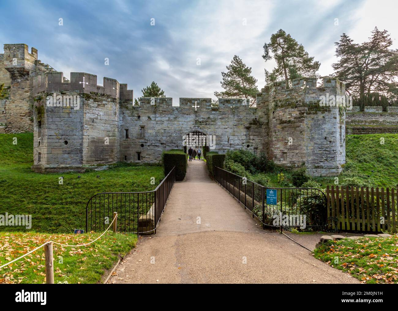 Views of historic Warwick Castle, Warwickshire, England Stock Photo - Alamy