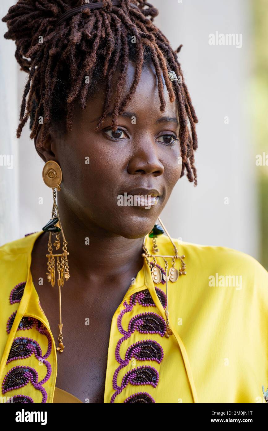The French director, Alice Diop attends the ‘Saint Omer’ photocall in ...