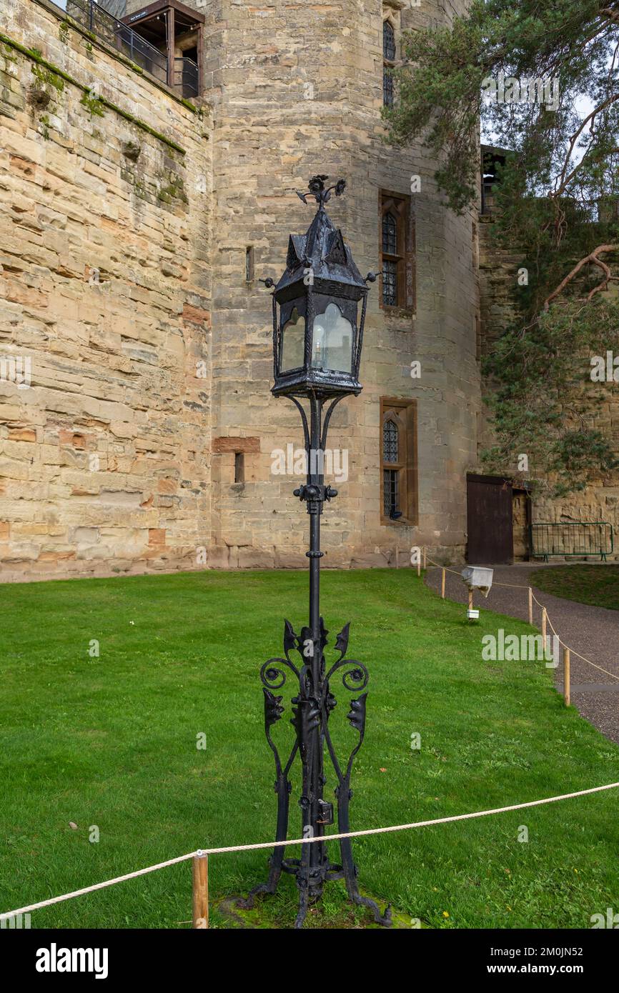 Aerial view warwick castle hi-res stock photography and images - Alamy