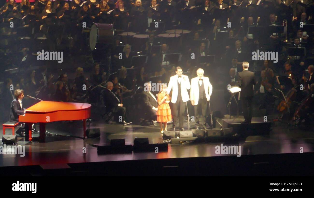 Anaheim, California, USA 4th December 2022 Opera Singer Andrea Bocelli ...