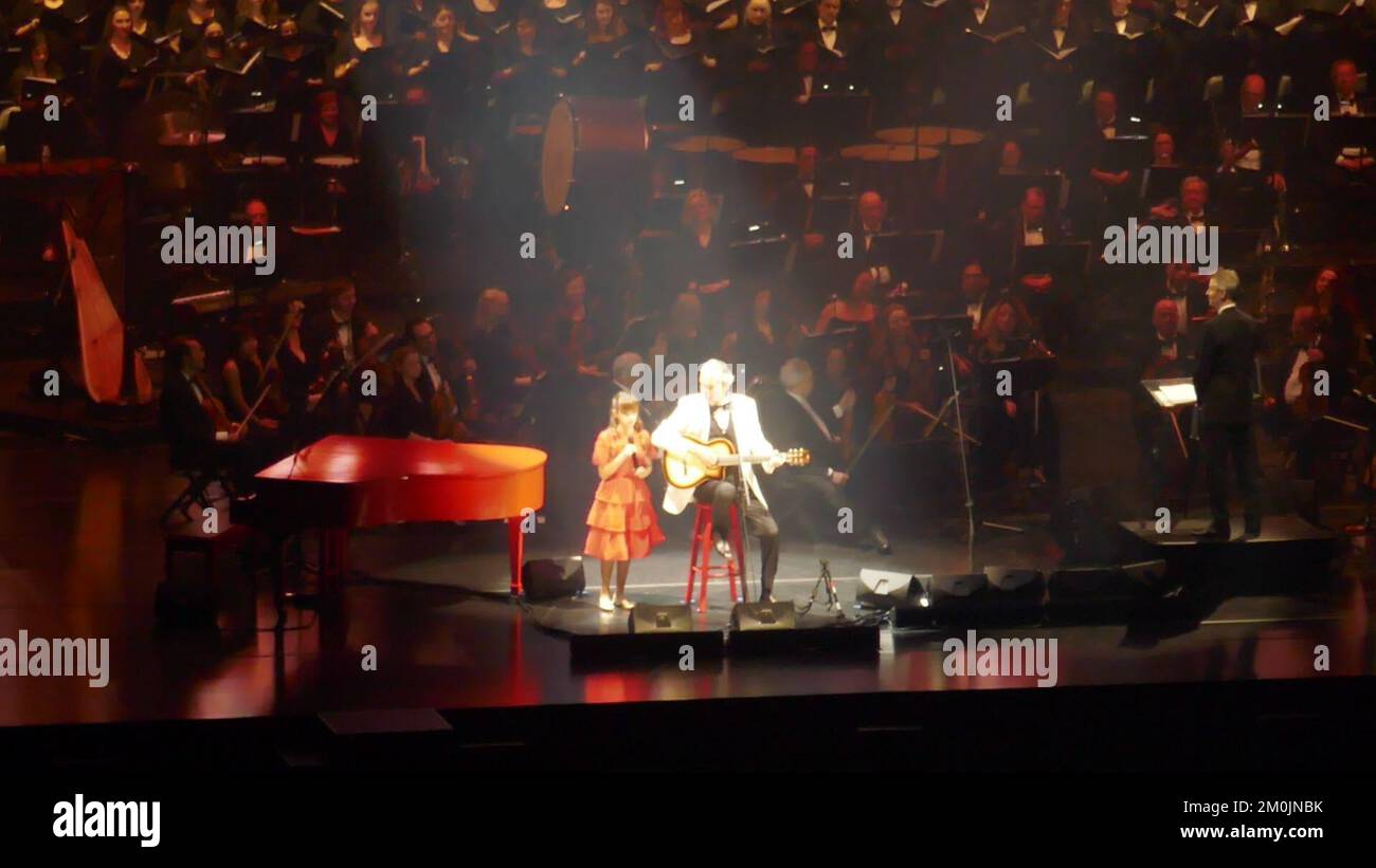 Anaheim, California, USA 4th December 2022 Opera Singer Andrea Bocelli ...