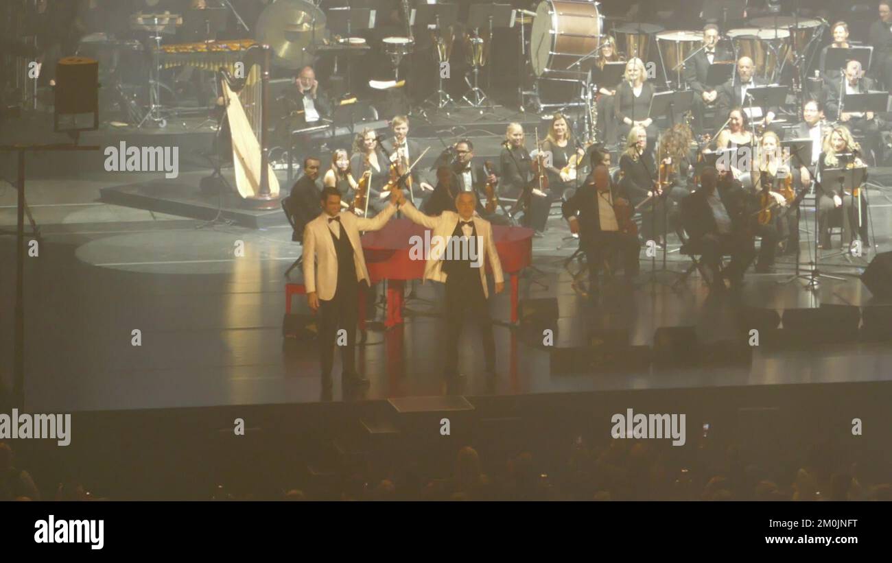 Anaheim, California, USA 4th December 2022 Opera Singer Matteo Bocelli ...