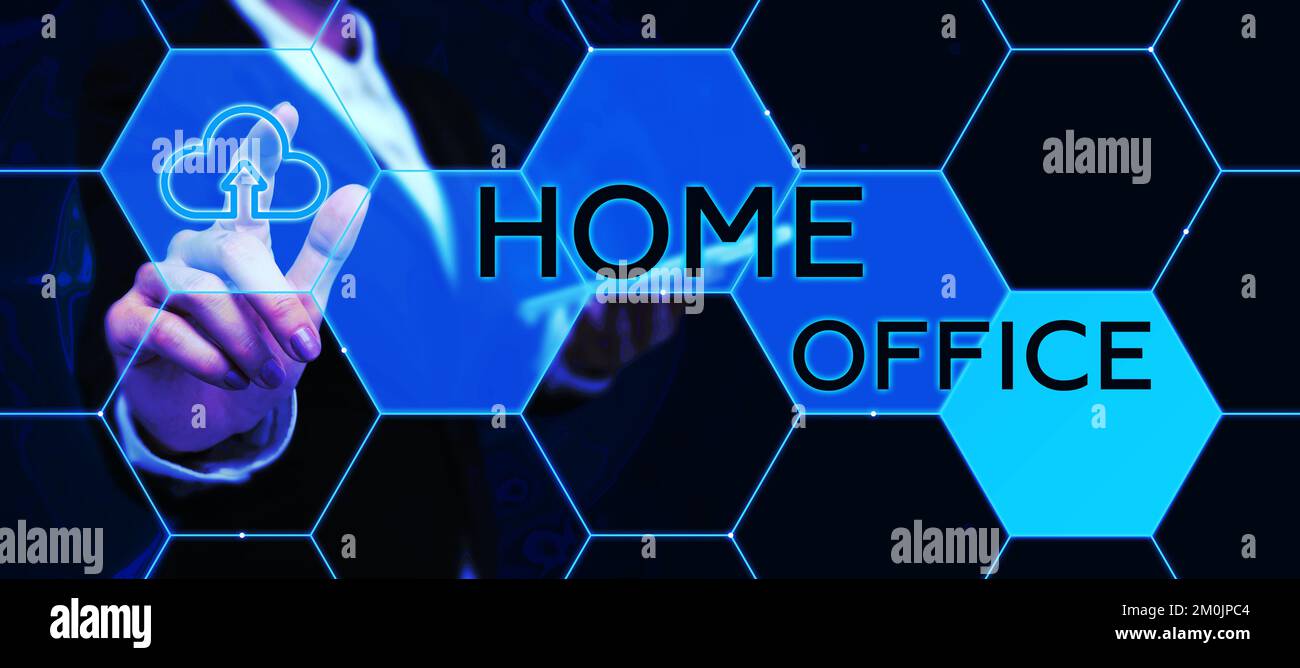 Inspiration showing sign Home Office. Business concept space designated ...