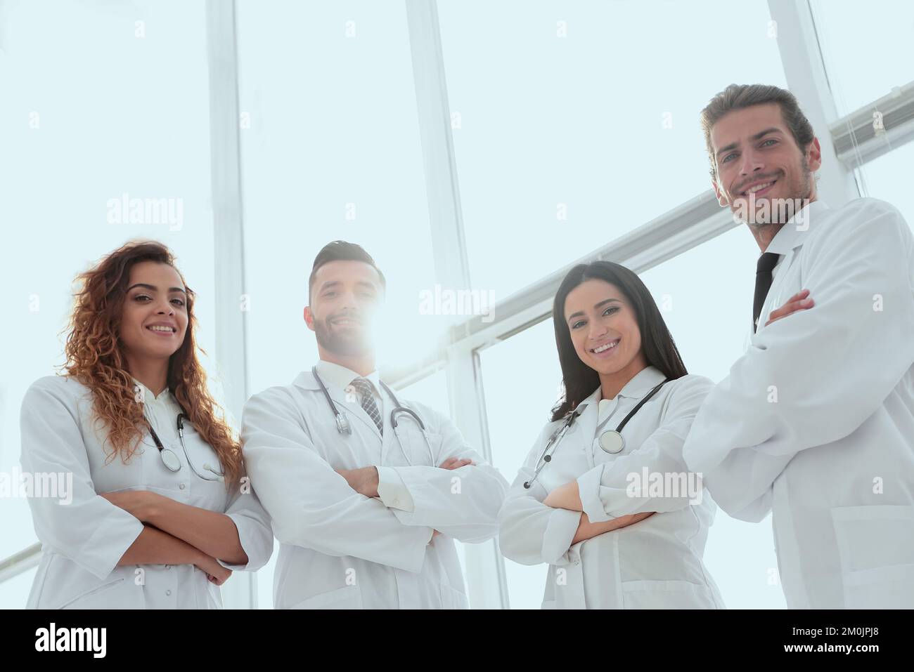closeup.a group of doctors Stock Photo - Alamy