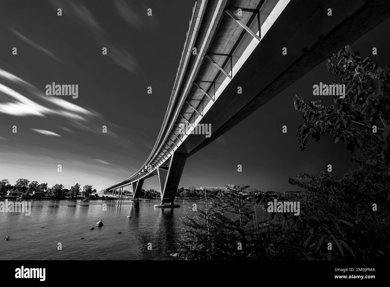 Motala bridge Black and White Stock Photos & Images - Alamy
