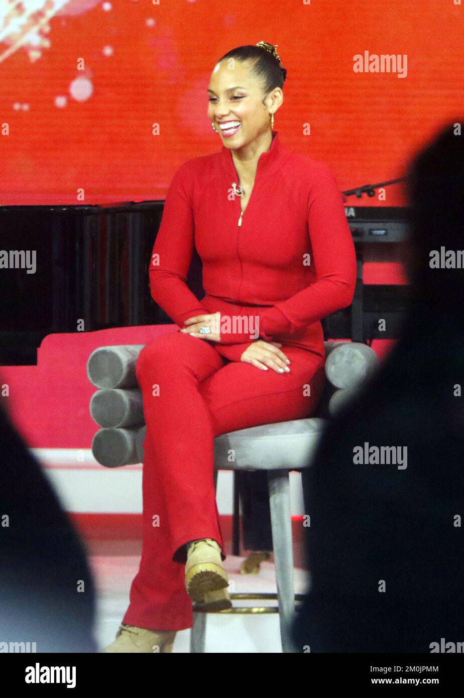 Alicia Keys Stops By The Today Show -PICTURED: Alicia Keys -LOCATION ...