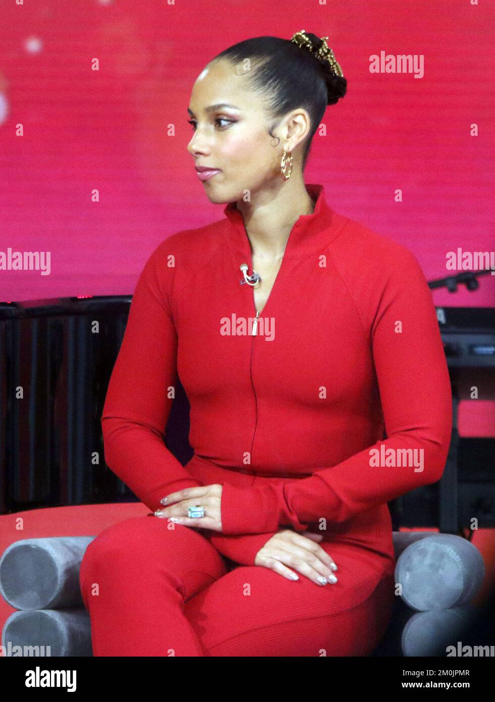Alicia Keys Stops By The Today Show -PICTURED: Alicia Keys -LOCATION ...