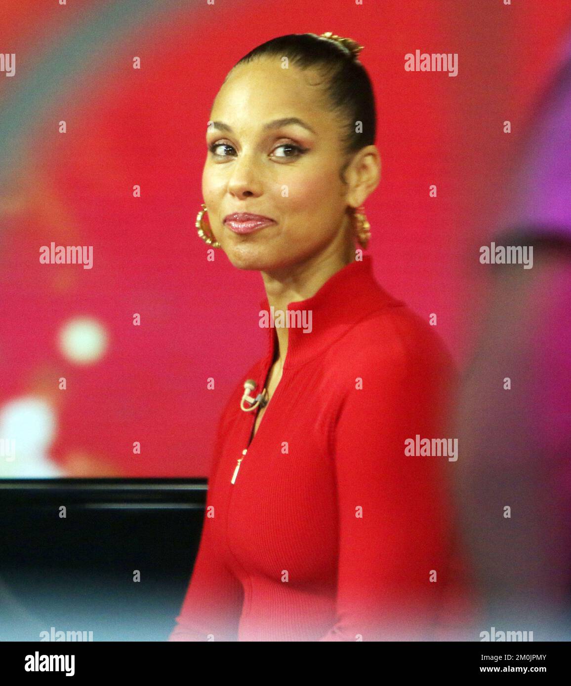 Alicia Keys Stops By The Today Show -PICTURED: Alicia Keys -LOCATION ...