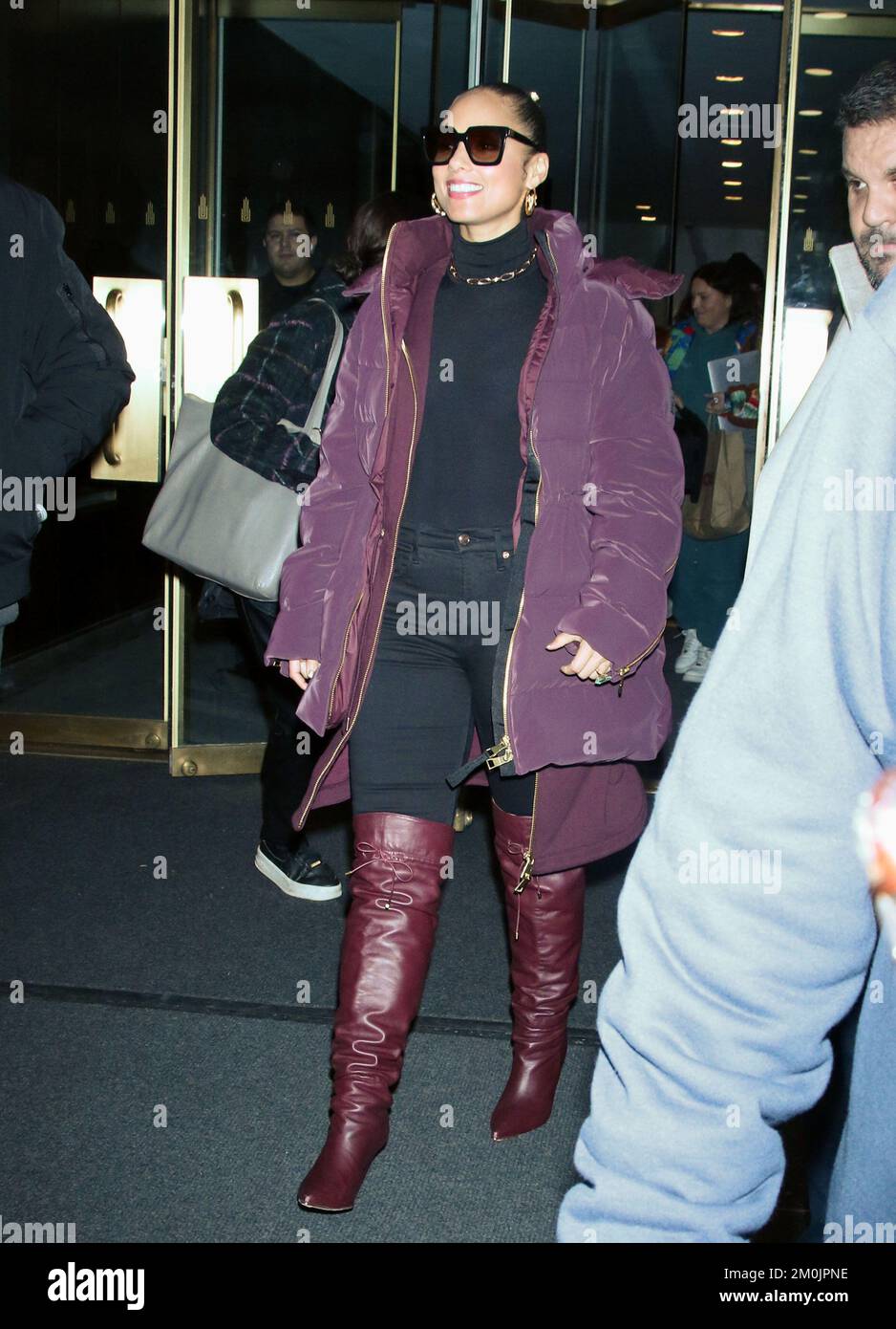 Alicia Keys Stops By The Today Show -PICTURED: Alicia Keys -LOCATION ...