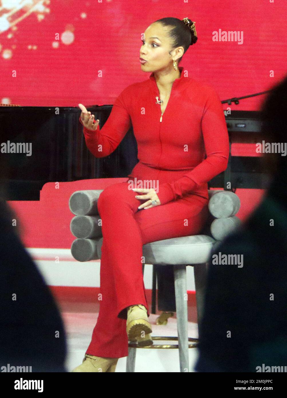 Alicia Keys Stops By The Today Show -PICTURED: Alicia Keys -LOCATION ...