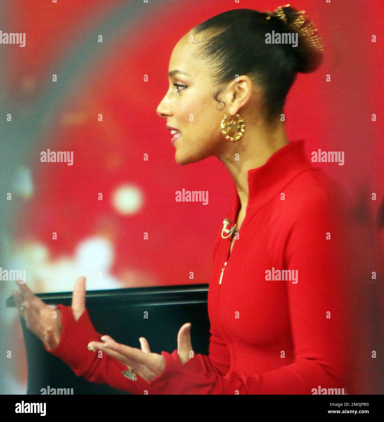 Alicia Keys Stops By The Today Show -PICTURED: Alicia Keys -LOCATION ...